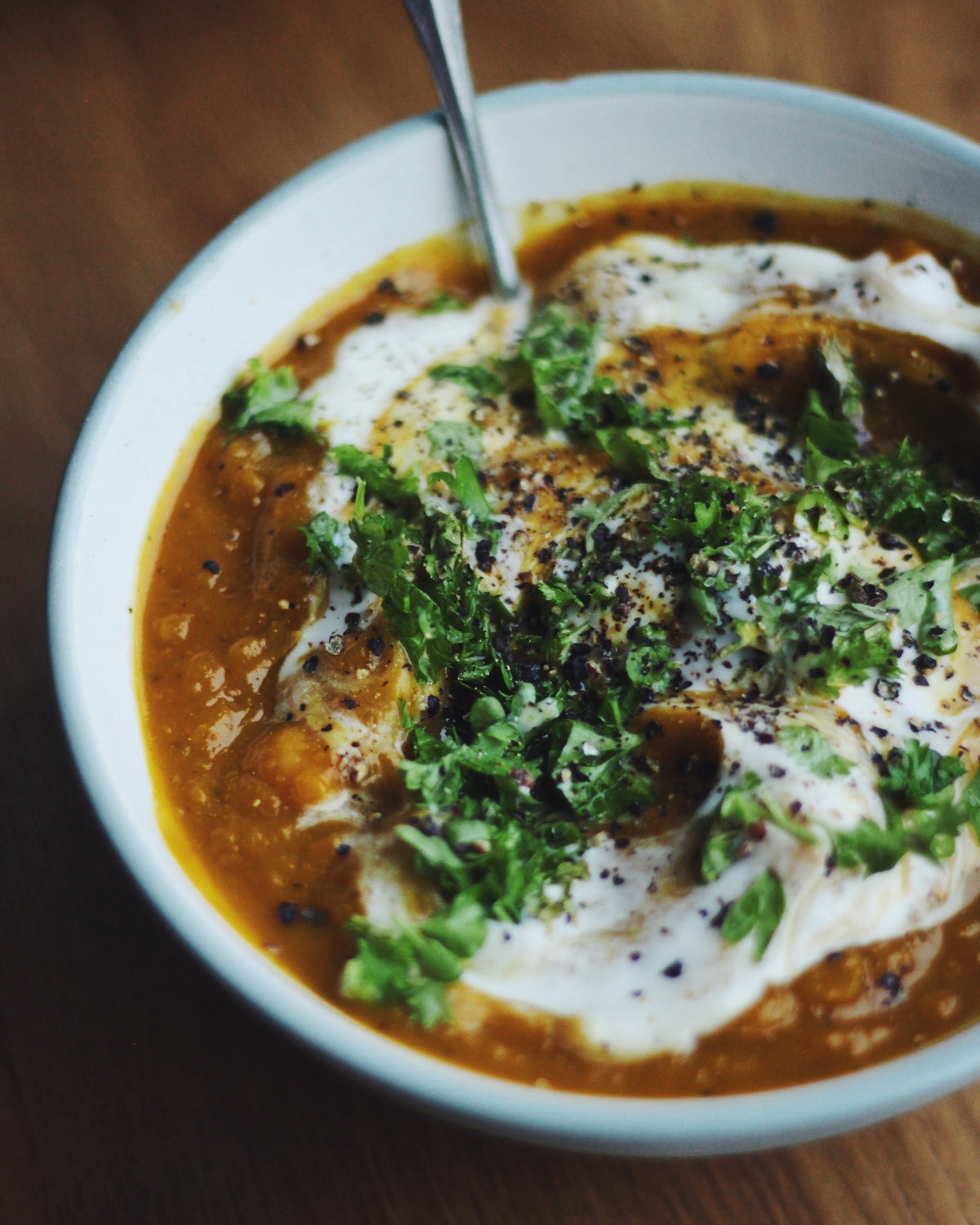 Herby Butternut Squash Soup | Naked Bakes